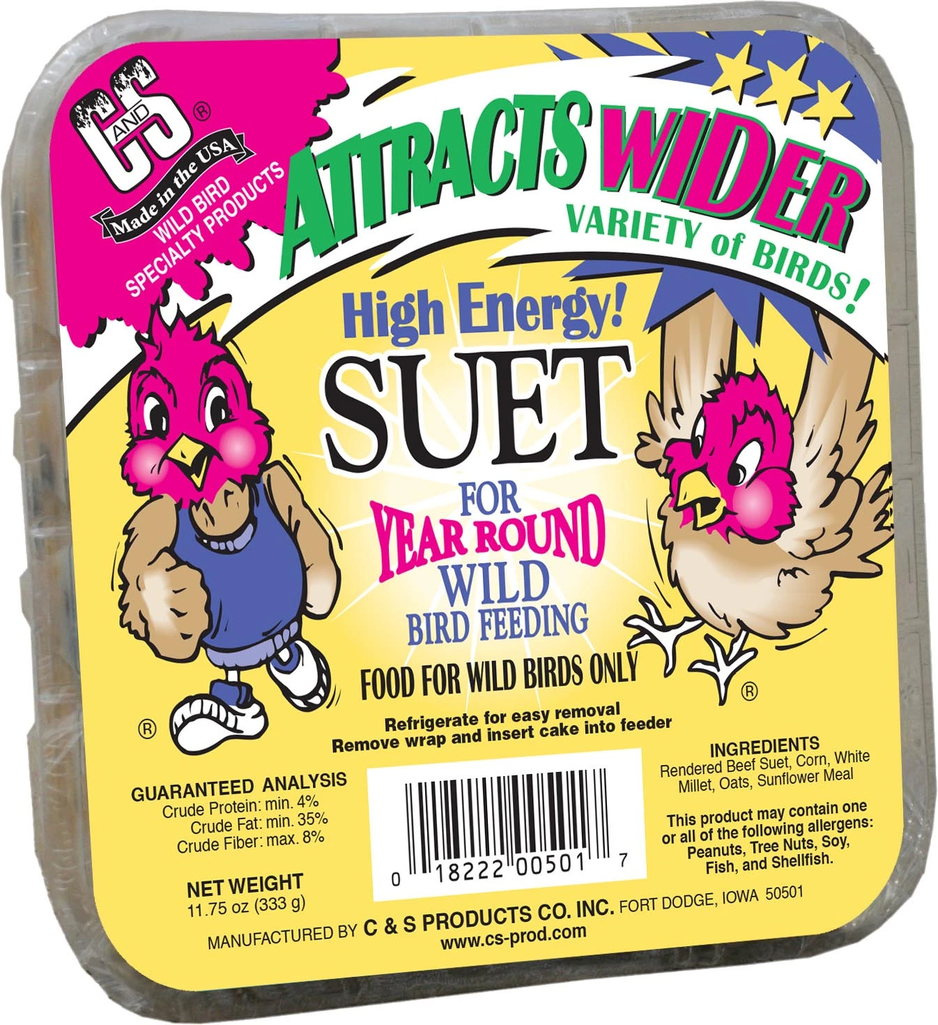 C&S High Energy Suet 11oz - Buckerfield's - BC's Original Country Store
