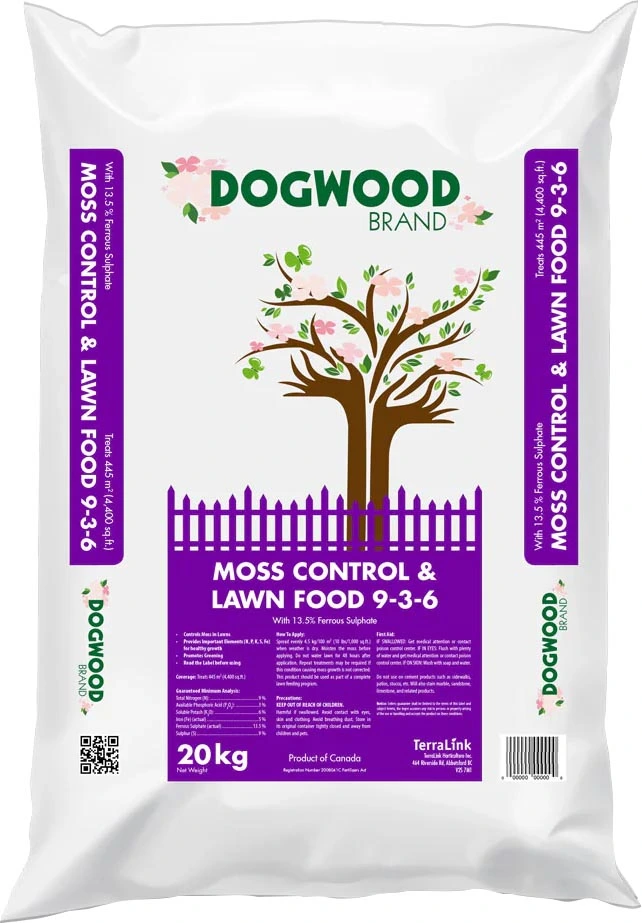 Dogwood 9-3-6 Moss Control & Lawn Food 20kg - Buckerfield's - BC's ...