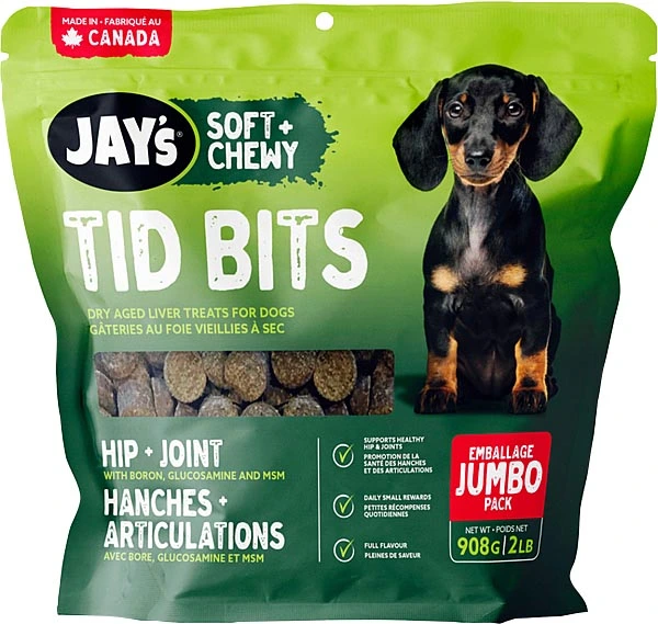 Jay's Tid Bits Hip & Joint Jumbo 908g - Buckerfield's - BC's Original ...