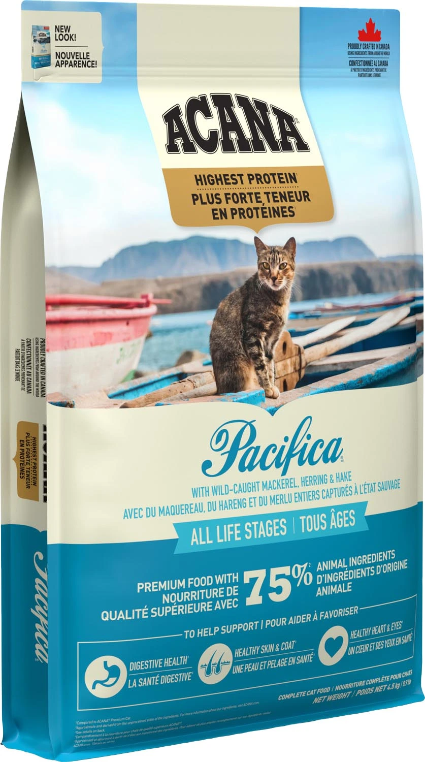 Acana Highest Protein Pacifica Cat Food 4.5kg - Buckerfield's - BC's ...