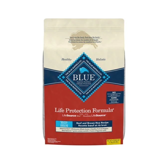 Blue Life Protection Formula Beef Large Breed Dog Food 26lb ...