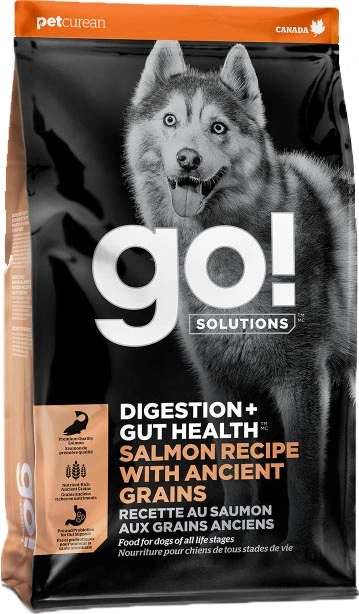 Go! Gut Health Salmon & Ancient Grains Dog Food 12lb - Buckerfield's ...