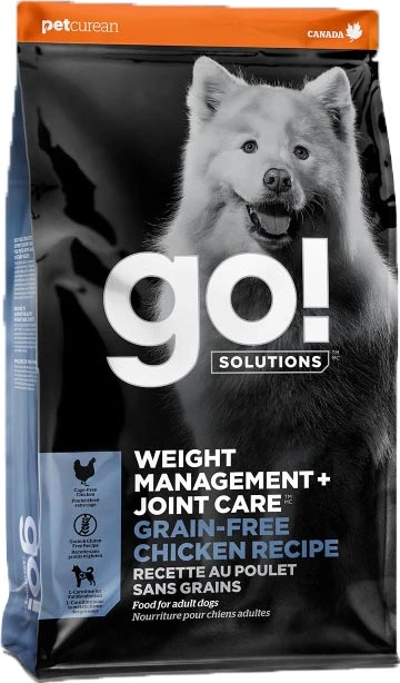 Go! Weight & Joint Care GF Chicken Dog Food 22lb - Buckerfield's - BC's ...